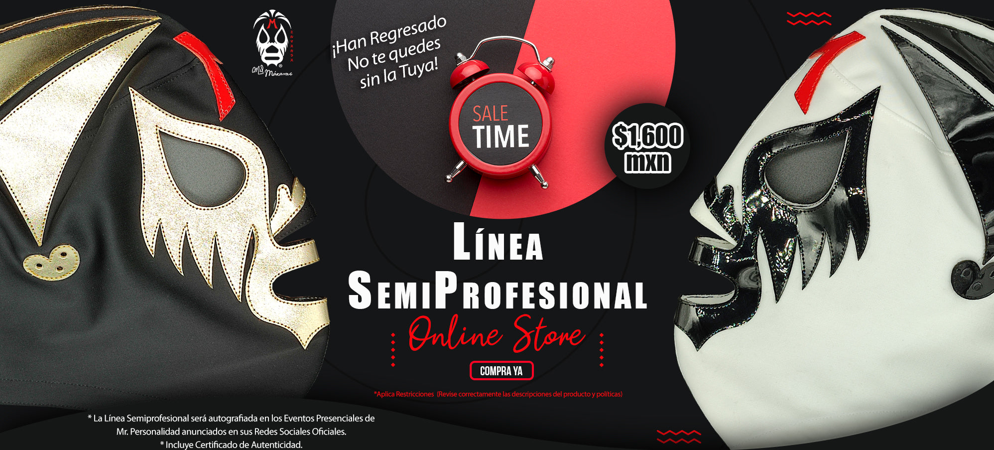 Thousand Masks Official Shop – Mil Mascaras Oficial