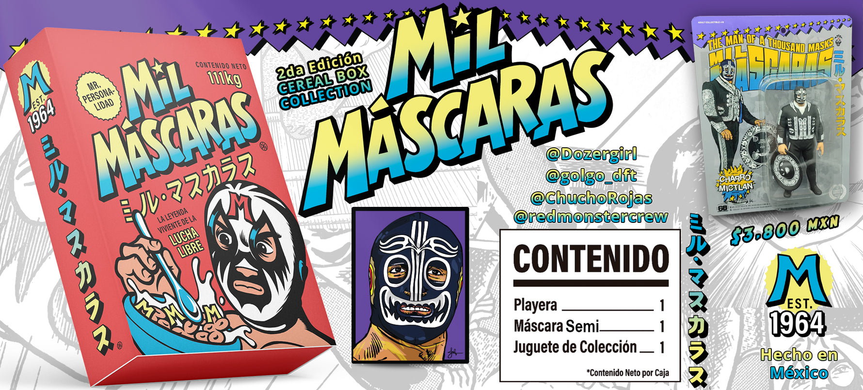 Thousand Masks Official Shop – Mil Mascaras Oficial